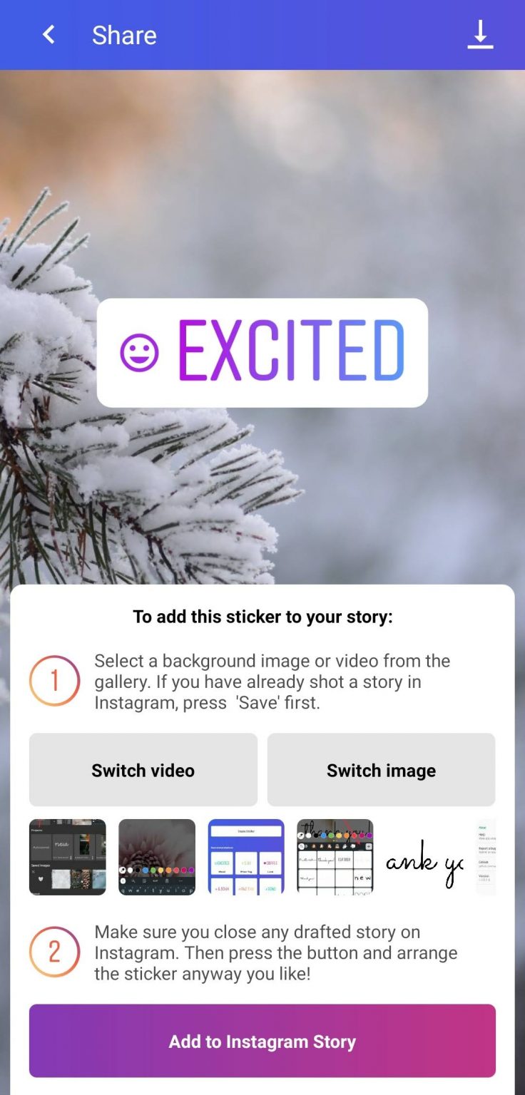 How to get more Instagram stickers and create your own - MacroViewpoint.com